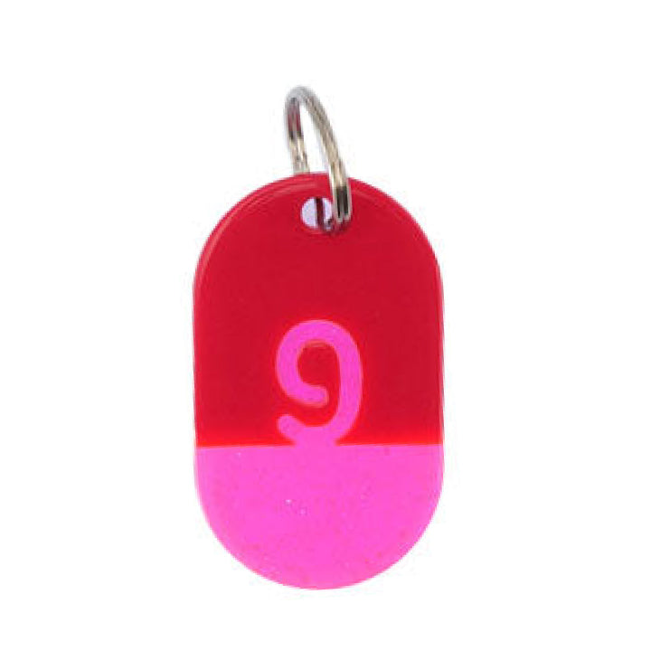 Acryl Tag Plate Number / 9 / 05 / NEWSED