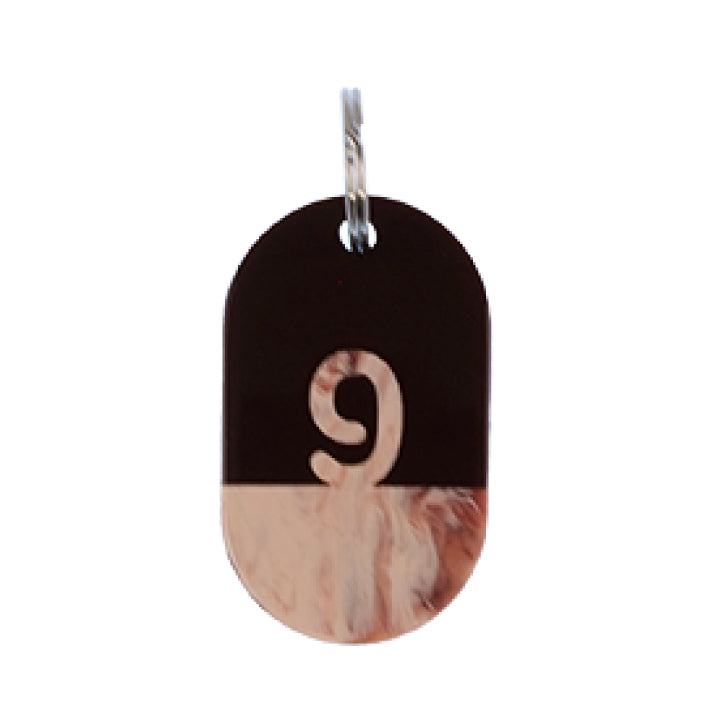 Acryl Tag Plate Number / 9 / 12 / NEWSED