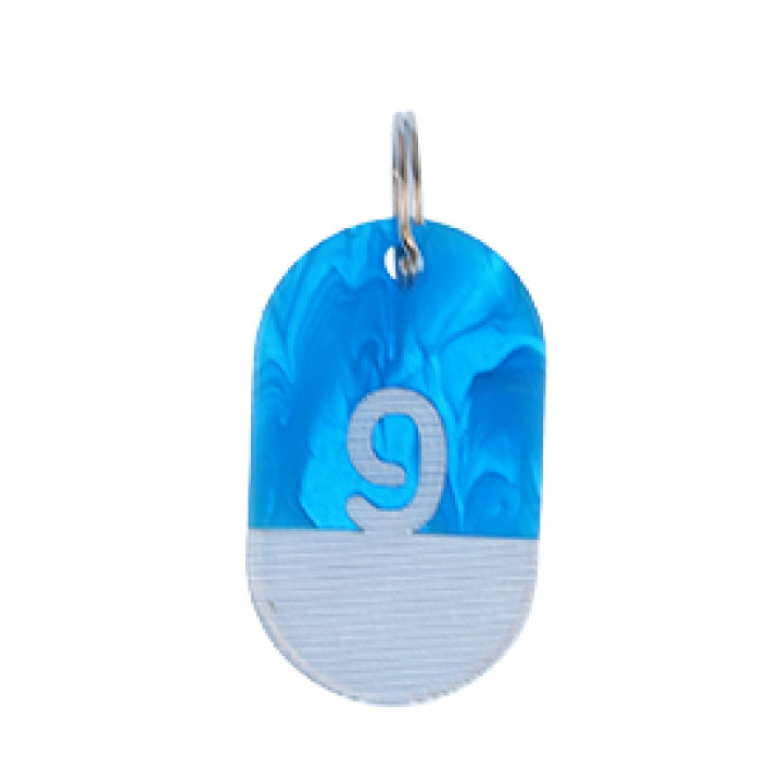 Acryl Tag Plate Number / 9 / 14 / NEWSED